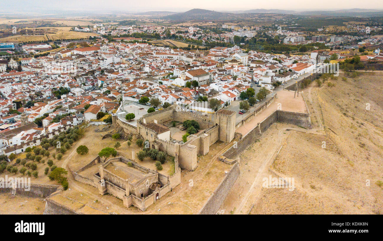 Bastian Fort, City Walls, Castle of Elvas, Portugal Stock Photo - Alamy