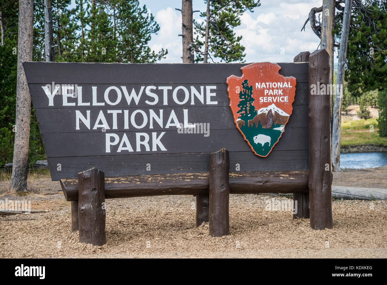 Yellowstone landscapes hi-res stock photography and images - Alamy
