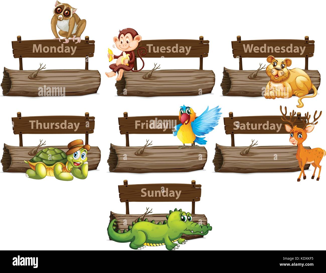 Days Of The Week Clip Art