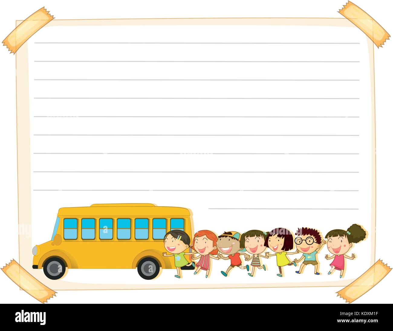 School Bus Border Clipart