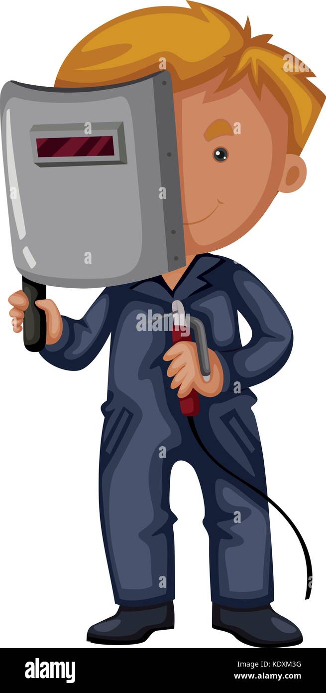 Adult holding mask Stock Vector Images - Alamy