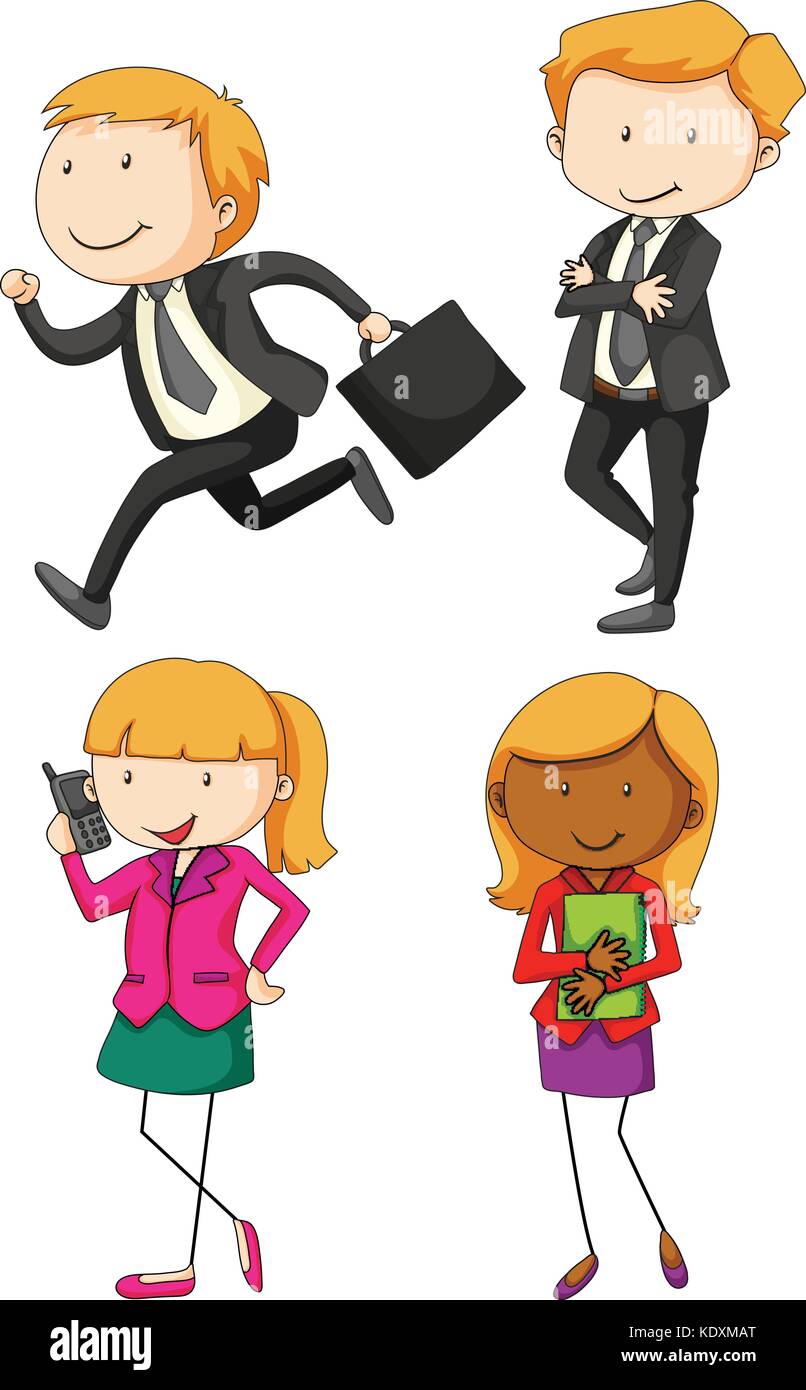Man in suit illustration clipart vector Cut Out Stock Images & Pictures ...