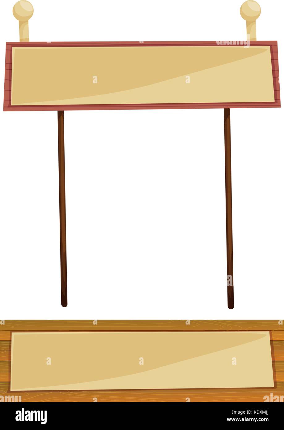 Wood poles Stock Vector Images - Alamy