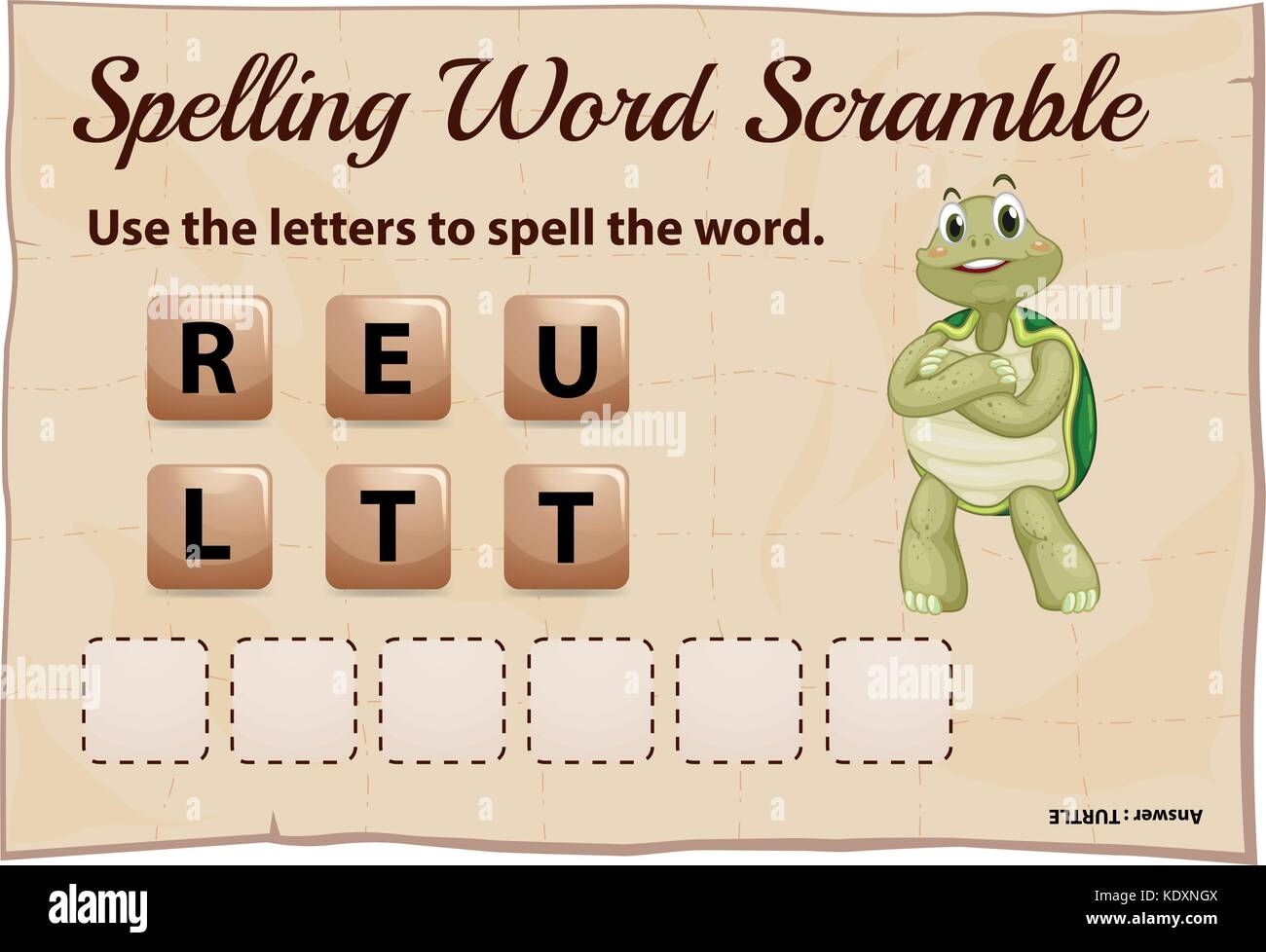 Turtle word hi-res stock photography and images - Alamy