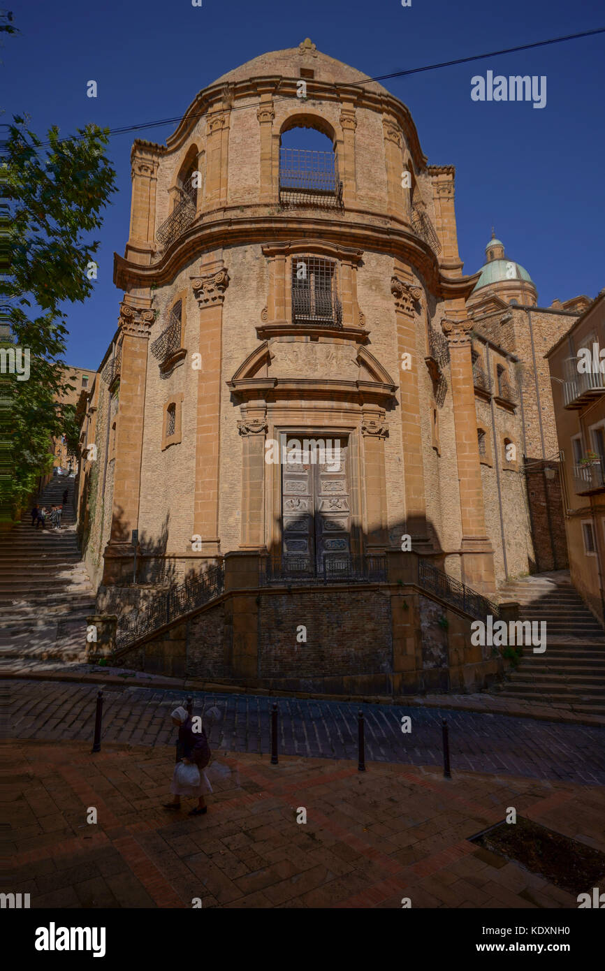 The church of Santa Anna in Piazza Armerina. From a series of travel ...