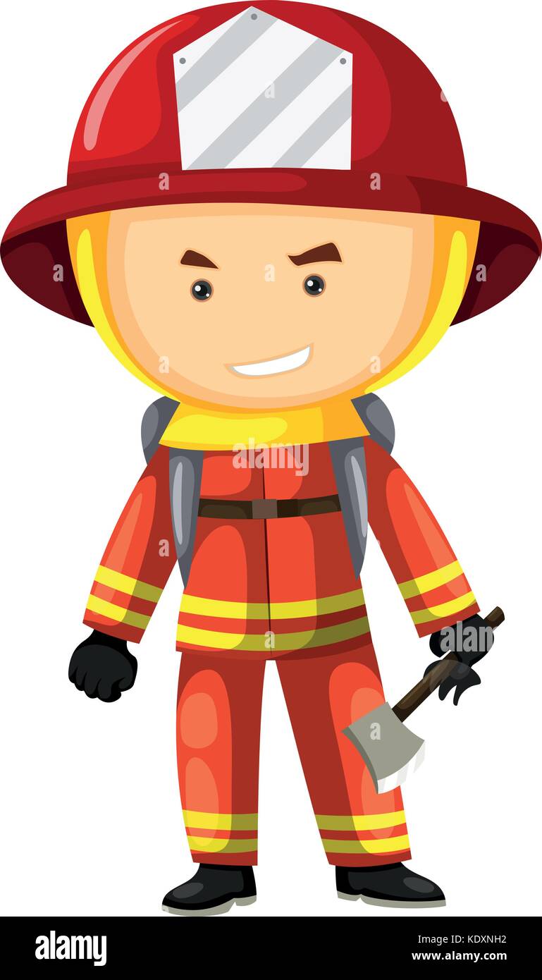 Firefighter Uniform Clipart