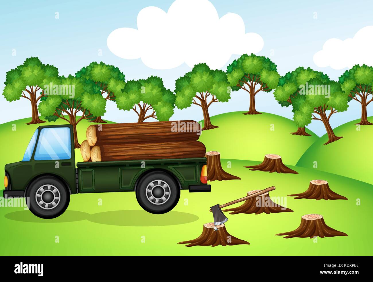Tree Deforestation Clipart at Mary Langan blog