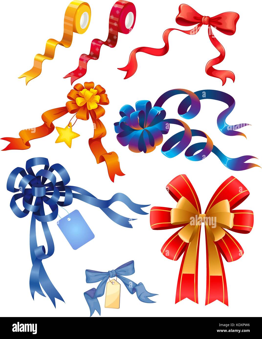 Different designs of ribbons illustration Stock Vector Image & Art - Alamy