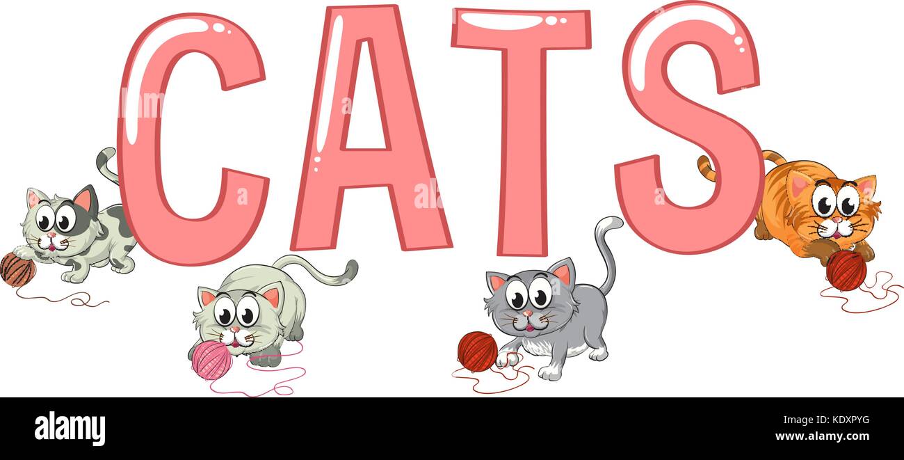 Cats picture Stock Vector Images - Alamy