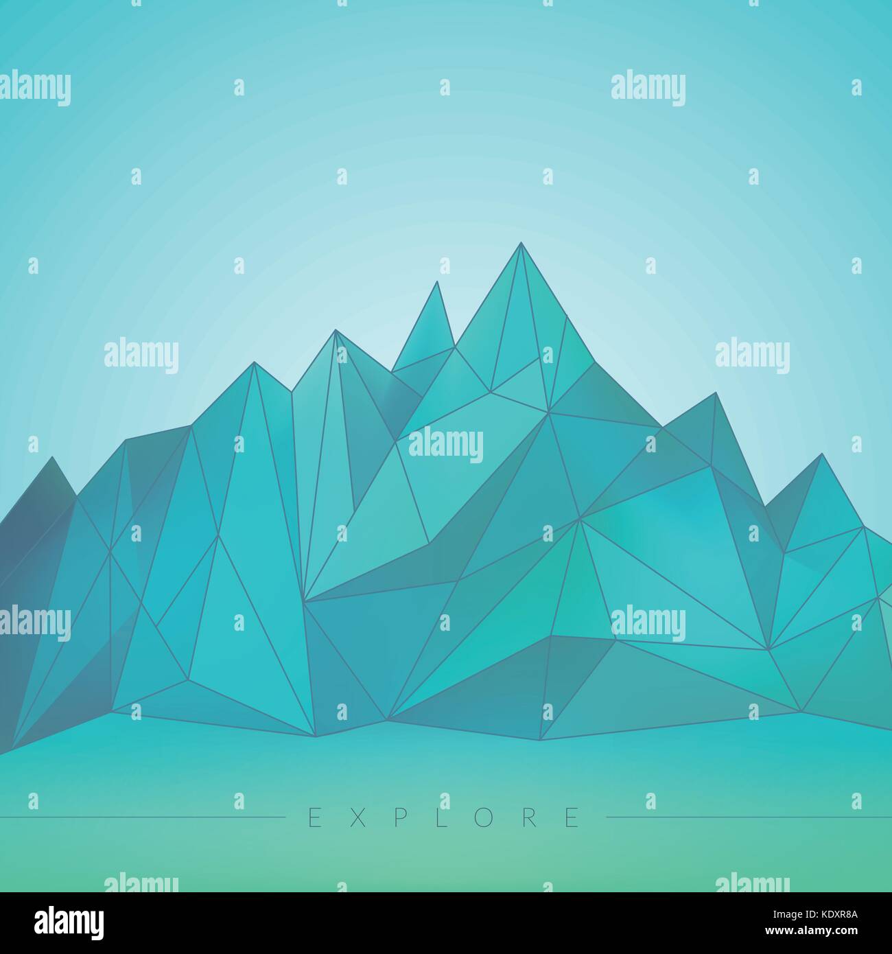 Hiking background Stock Vector Images - Alamy