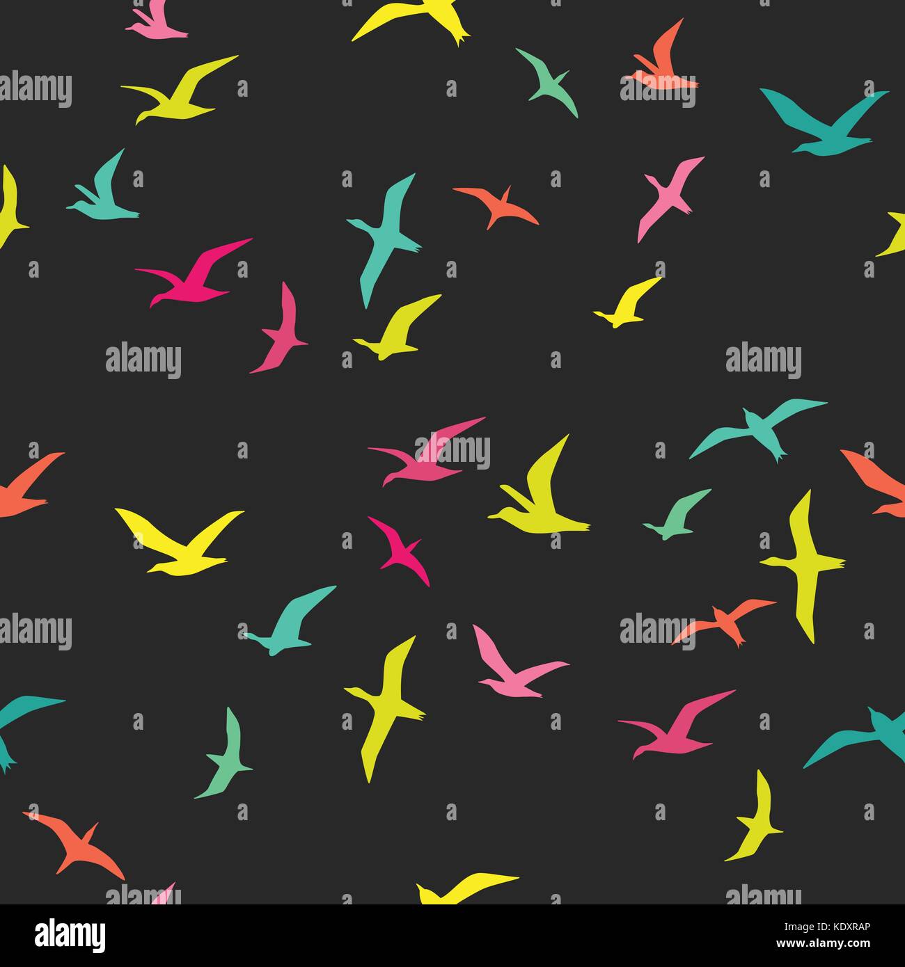 Birds flying sky Stock Vector Images - Alamy