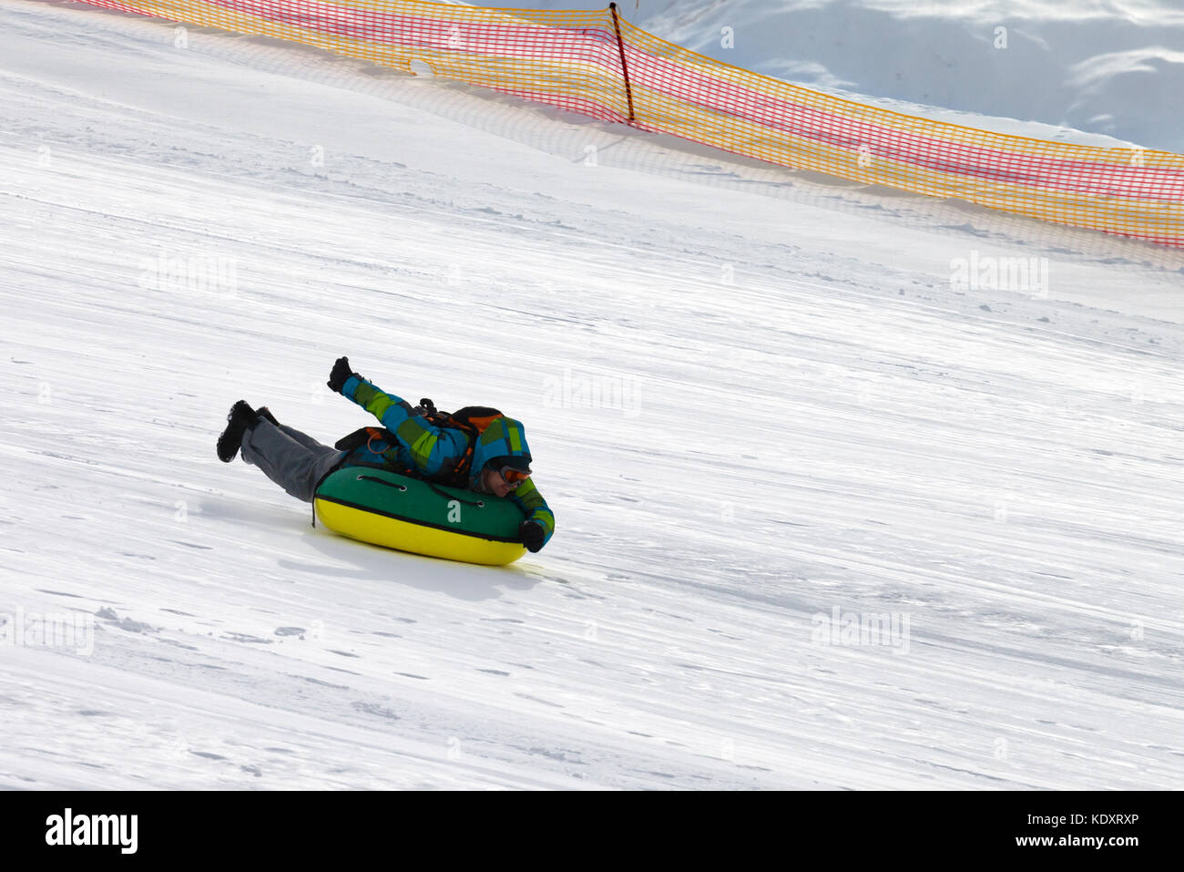 Snow tubing hi-res stock photography and images - Alamy
