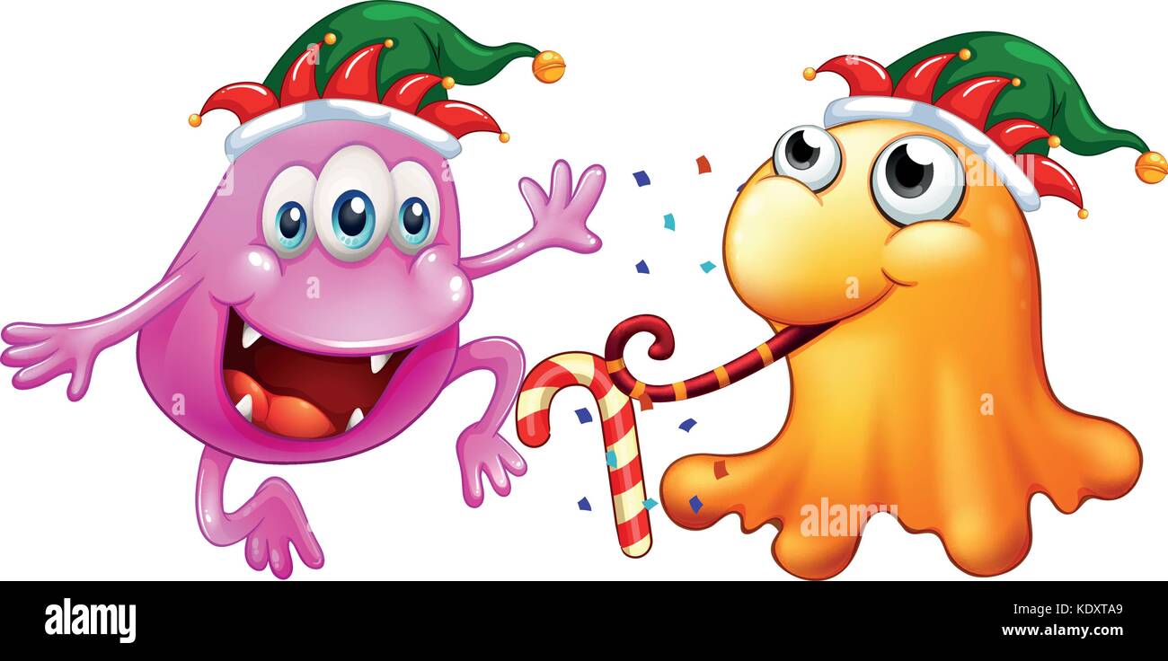 Party of monsters Cut Out Stock Images & Pictures - Alamy