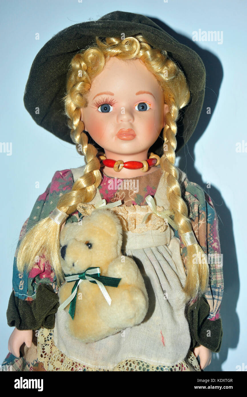 Antique porcelain doll hi-res stock photography and images - Alamy