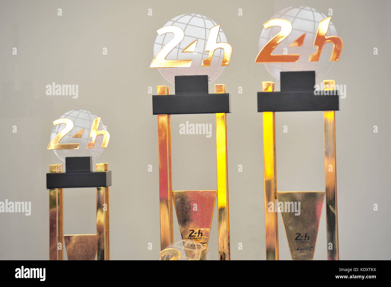 Three le mans trophies hi-res stock photography and images - Alamy