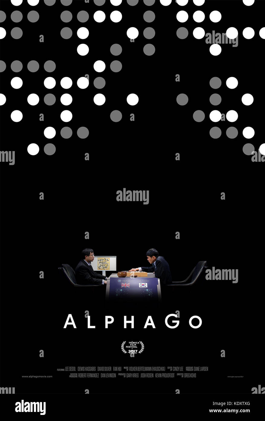 ALPHAGO, US poster, 2017. ph: Greg Kohn. ©Submarine/courtesy Everett ...