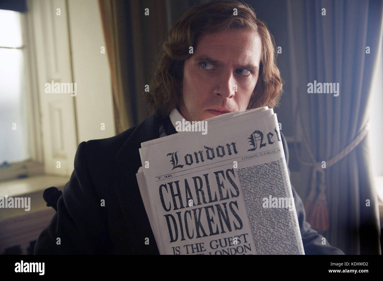 THE MAN WHO INVENTED CHRISTMAS, Dan Stevens, as Charles Dickens, 2017 ...