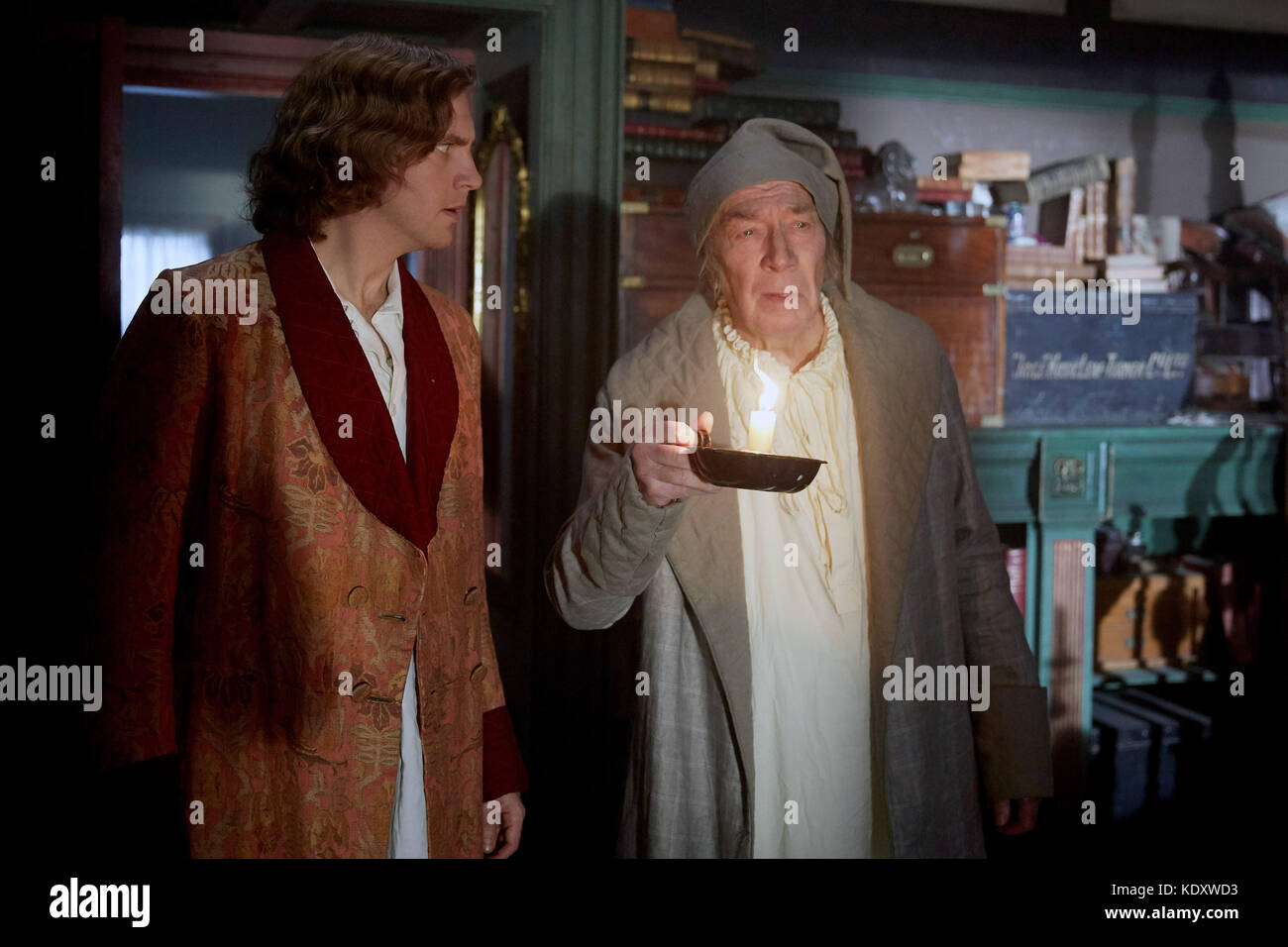 THE MAN WHO INVENTED CHRISTMAS, from left: Dan Stevens, as Charles ...