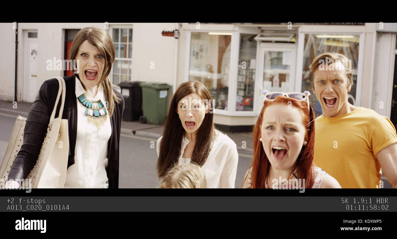 SCAREYCROWS, from left: Rowena Diamond, Alice Maguire, Jessica Sargent ...