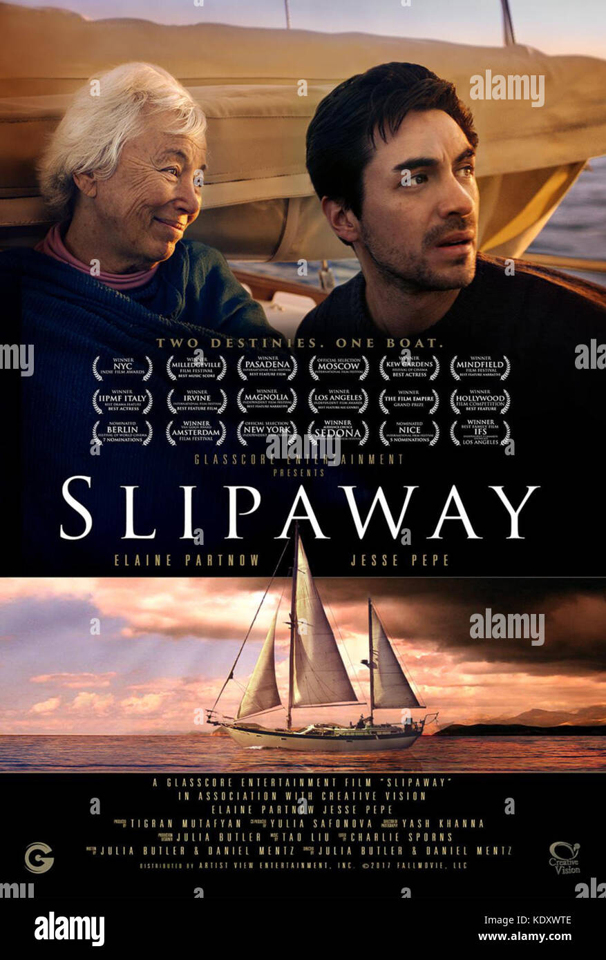 SLIPAWAY, poster, from left: Elaine Partnow, Jesse Pepe, 2017 ...
