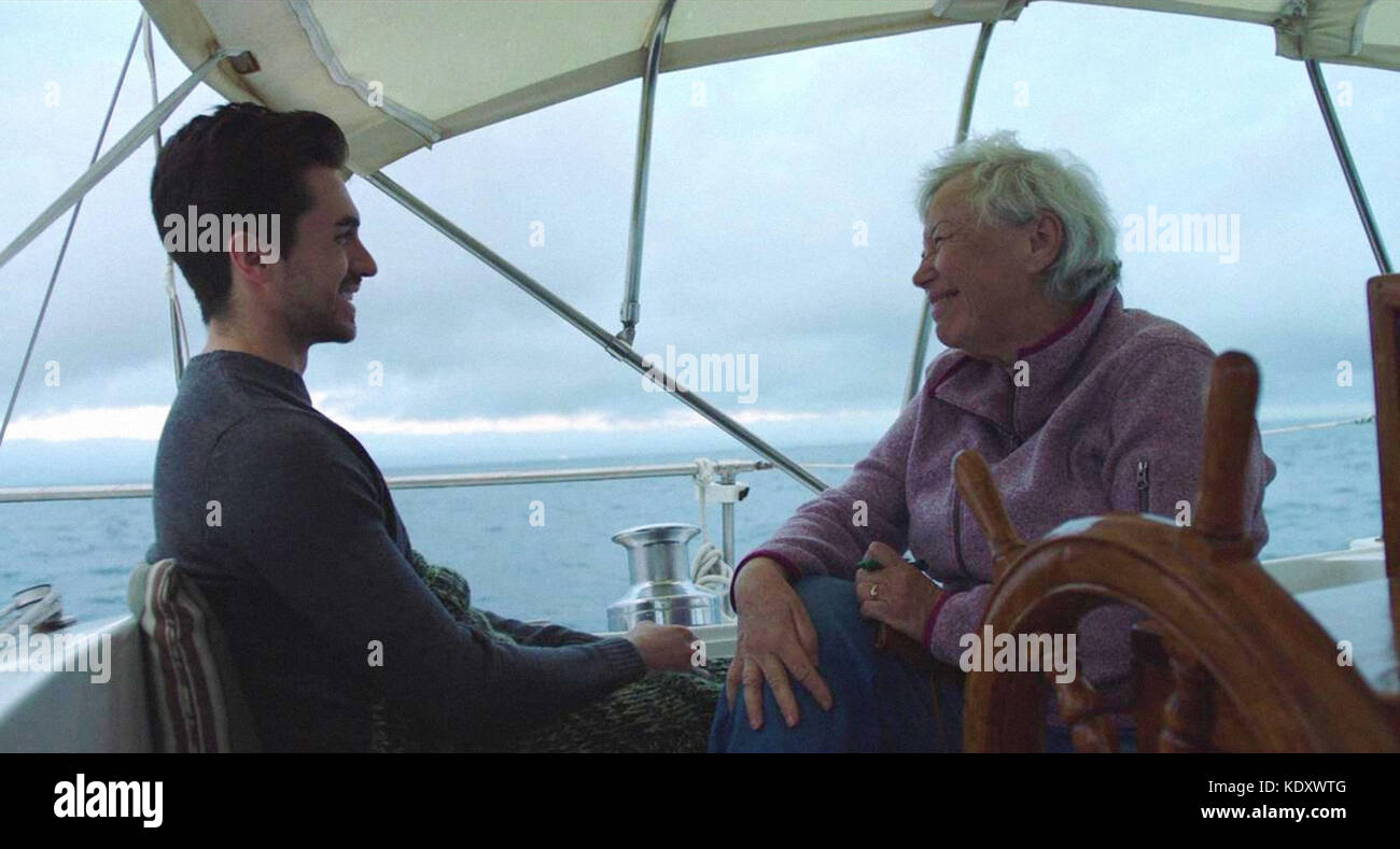 SLIPAWAY, from left: Jesse Pepe, Elaine Partnow, 2017. © Glasscore ...