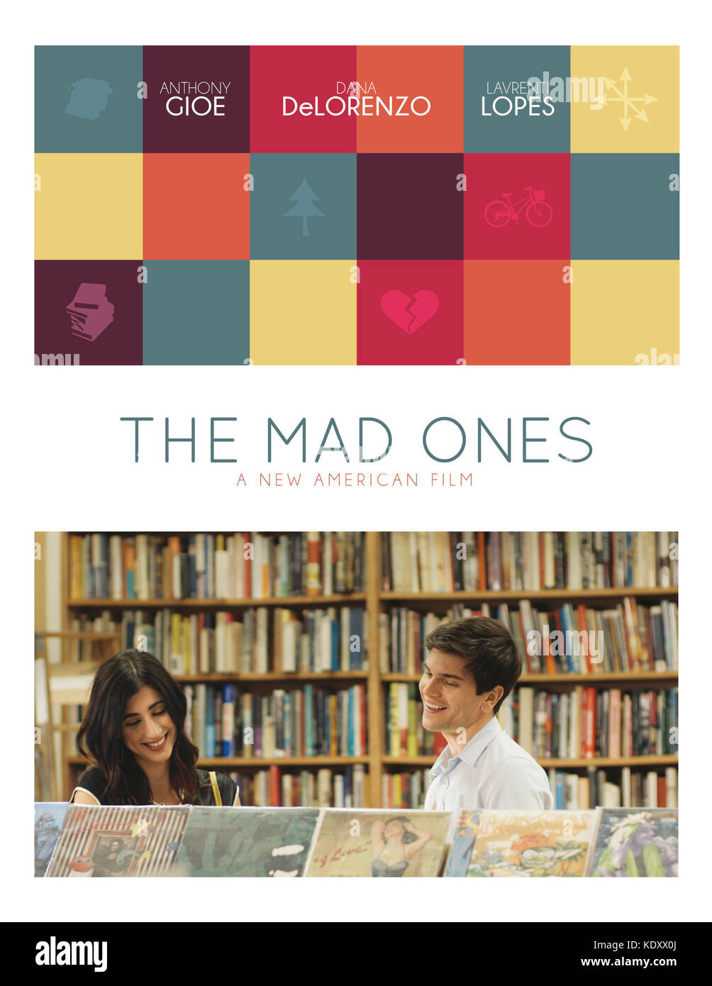 THE MAD ONES, poster, from left: Dana DeLorenzo, Anthony Gioe, 2017 ...