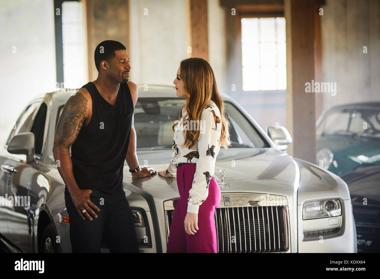 DYNASTY, (from left): Robert Christopher Riely, Elizabeth Gillies ...