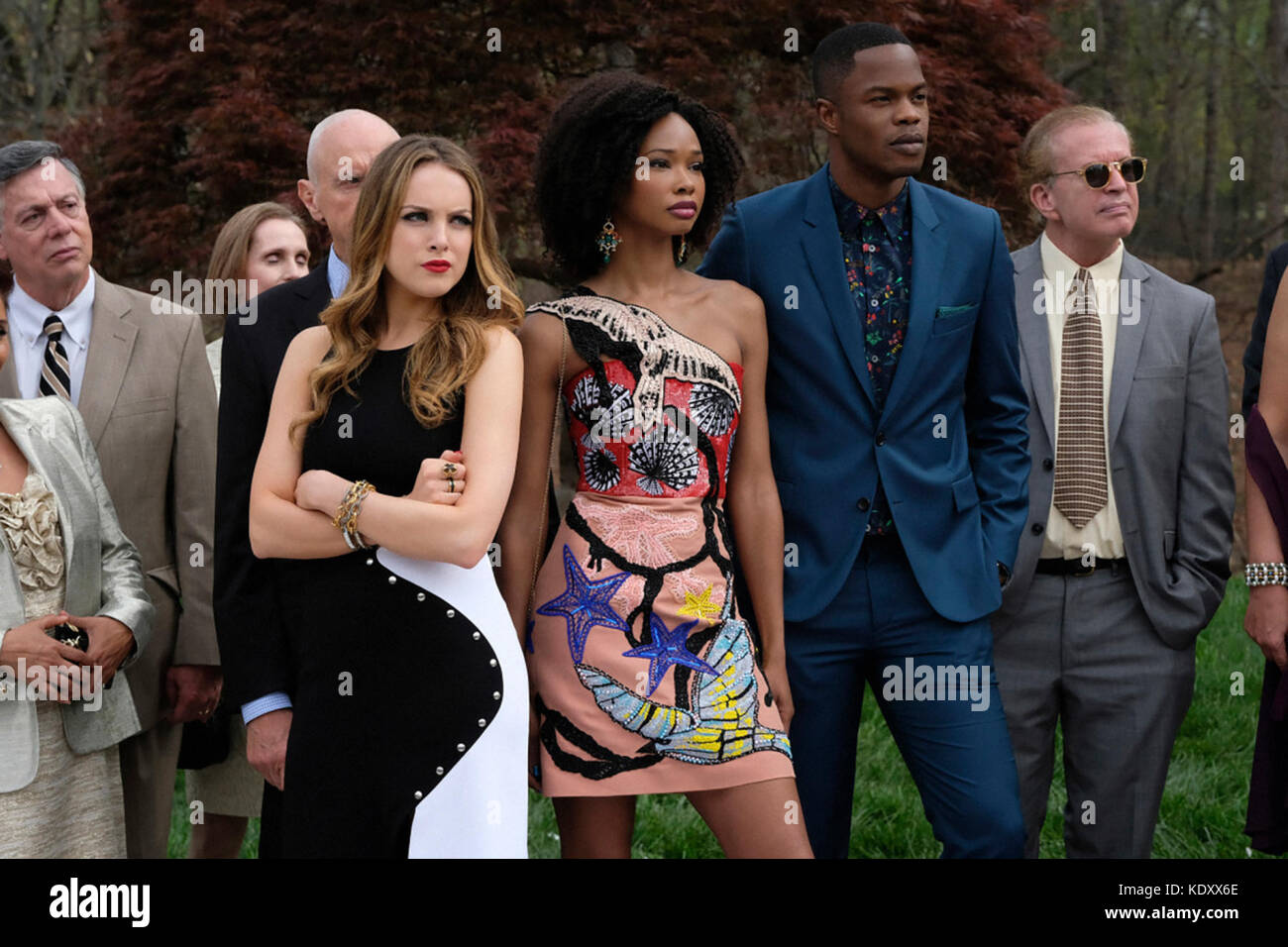 DYNASTY, l-r: Elizabeth Gillies, Wakeema Hollis, Sam Adegoke in 'I ...