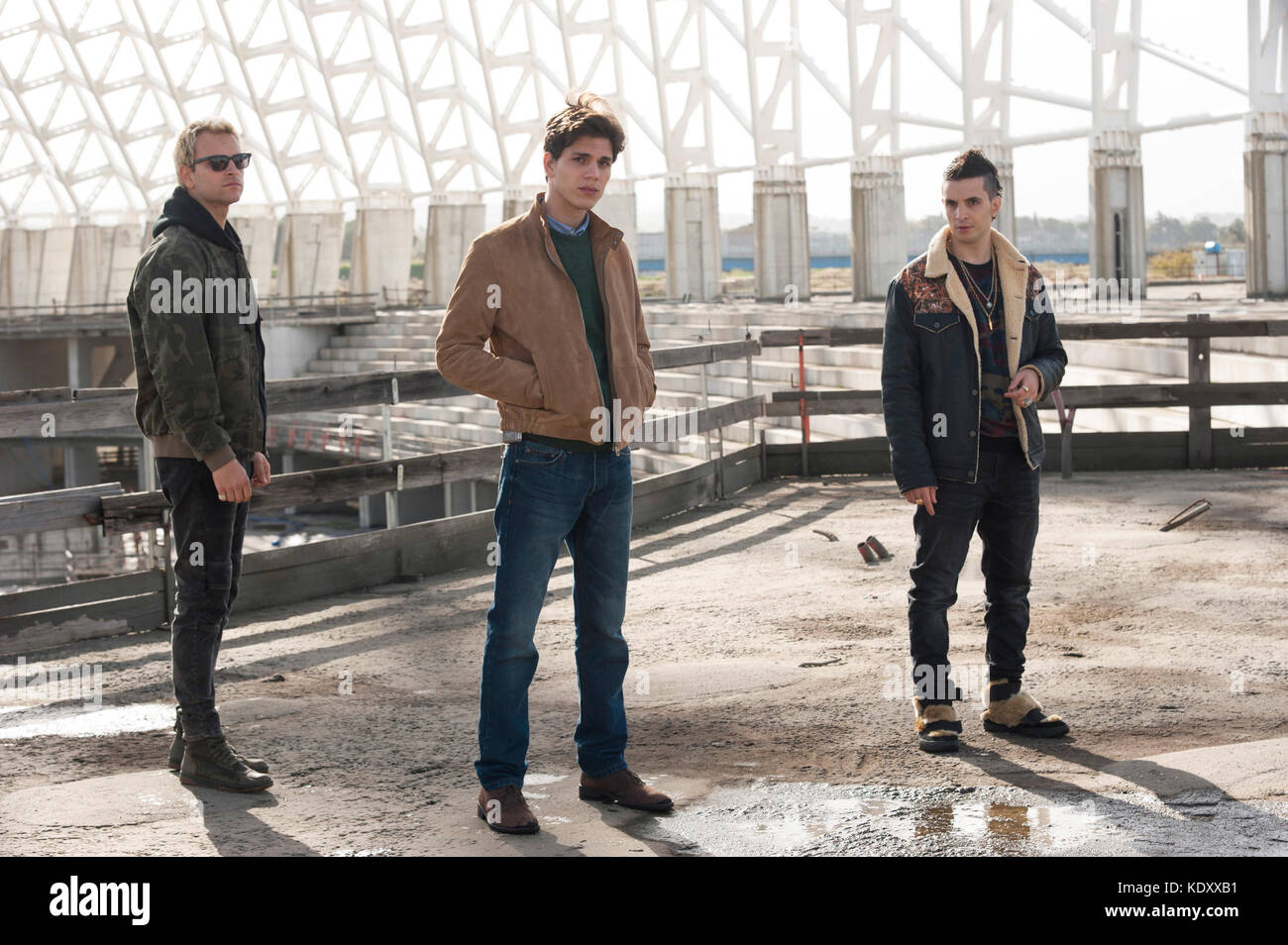 SUBURRA: LA SERIE, (aka SUBURRA: BLOOD ON ROME), l-r: Alessandro Borghi ...