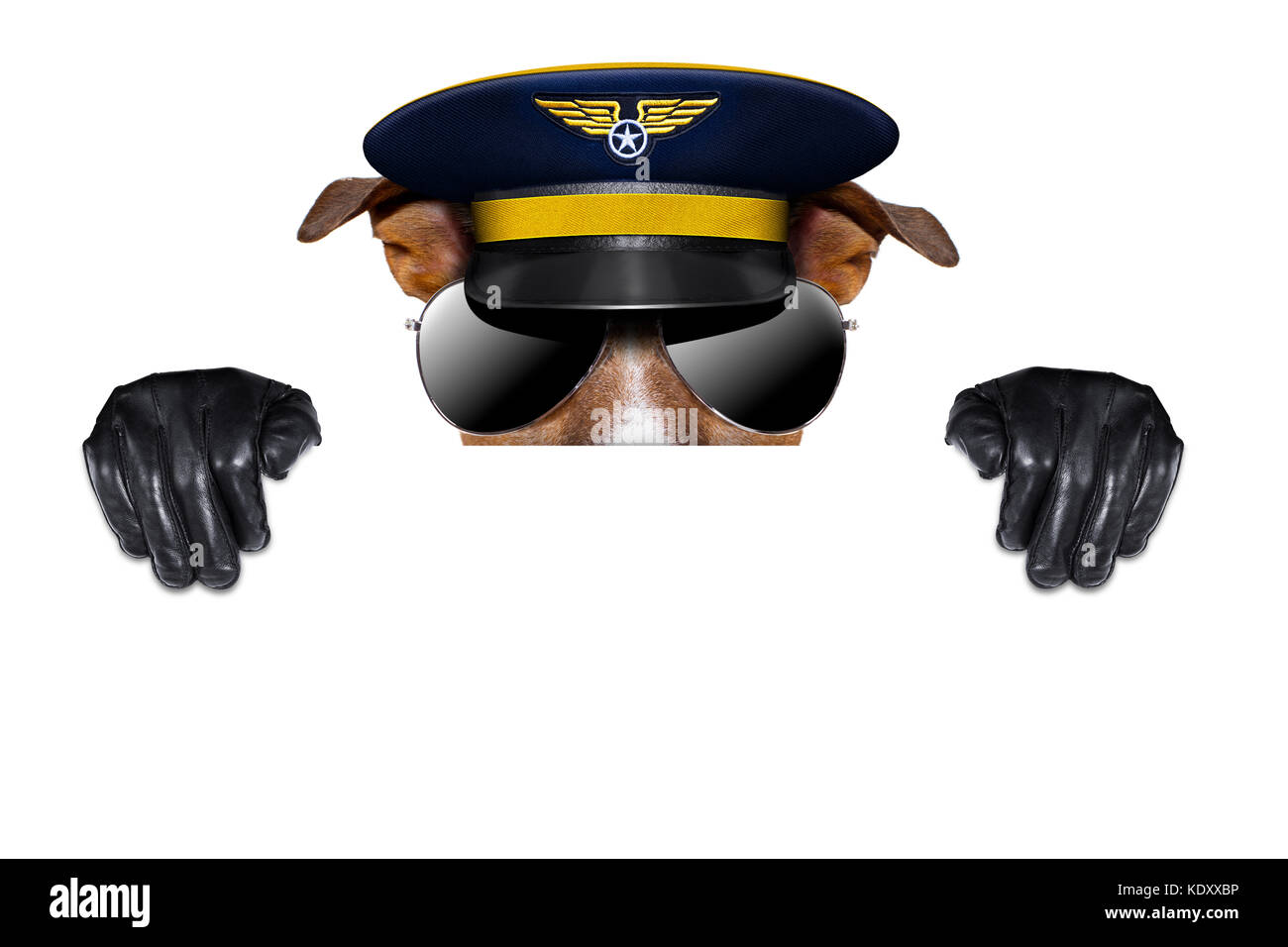 Captain pilot cockpit Cut Out Stock Images & Pictures - Alamy