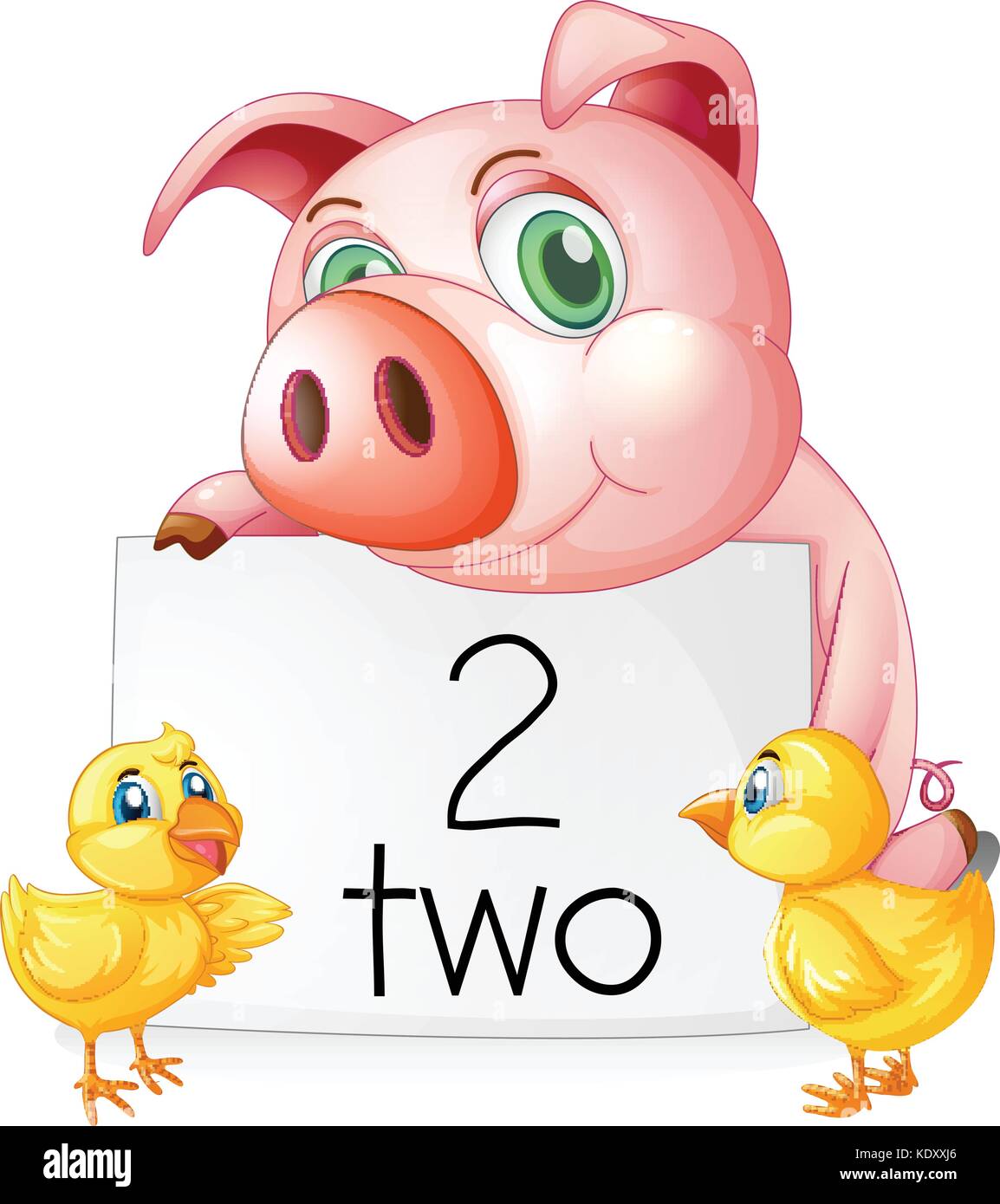 Pig 2 Stock Vector Images - Alamy