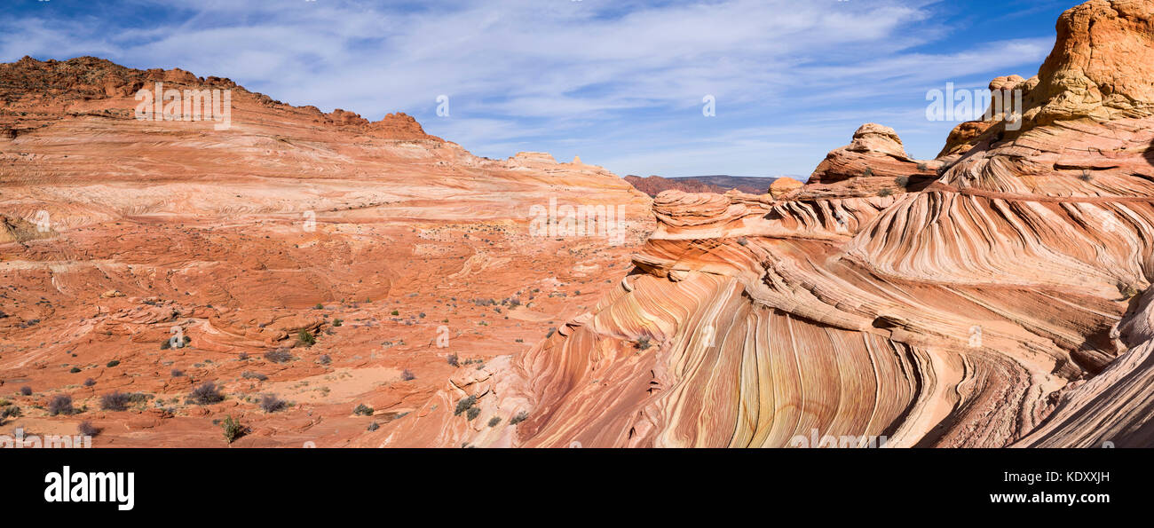 Vermilion cliffs national monument panorama hi-res stock photography ...