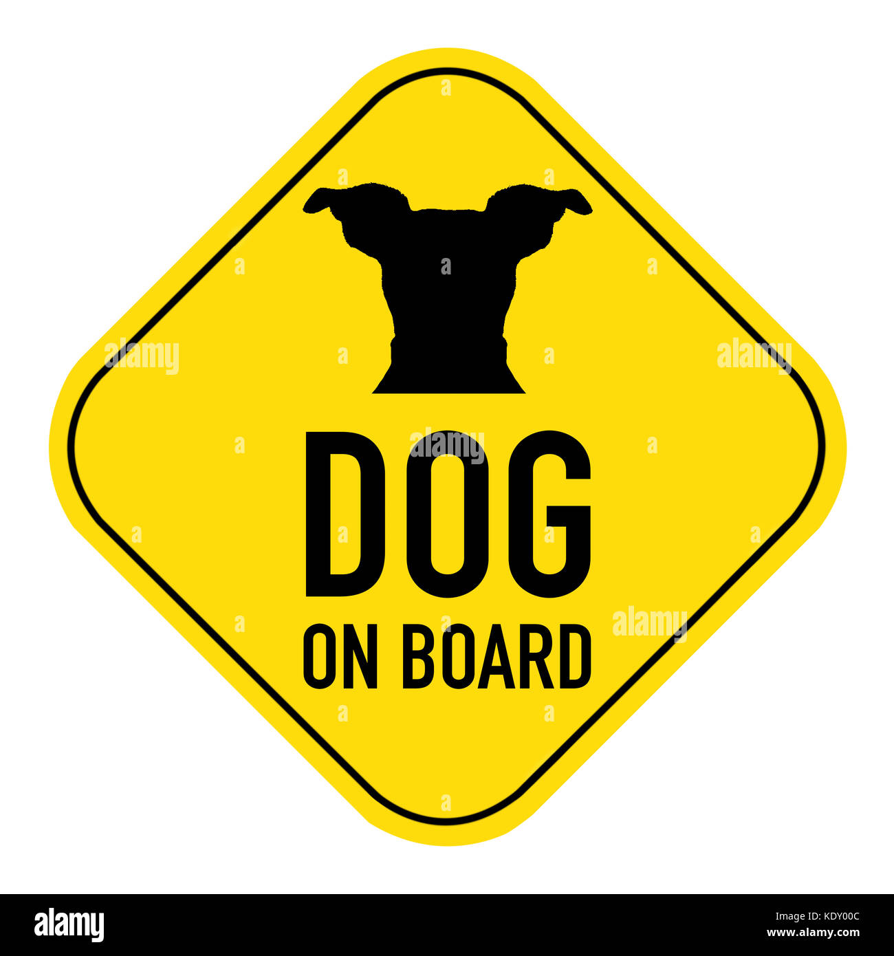 Silhouette of the dog on the street Cut Out Stock Images & Pictures - Alamy