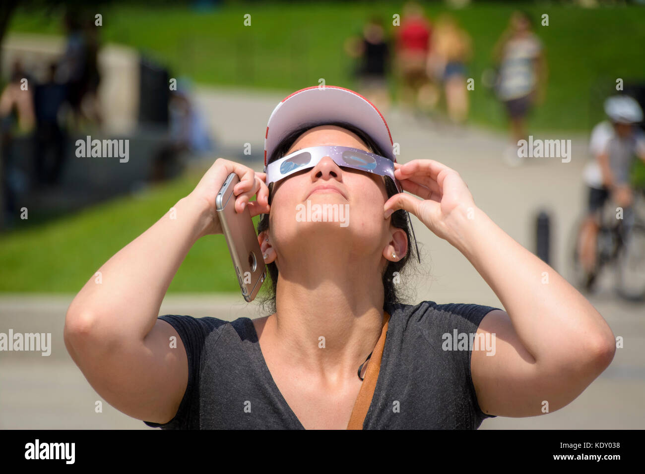 Washington DC City Eclipse 2017 Stock Photo - Alamy
