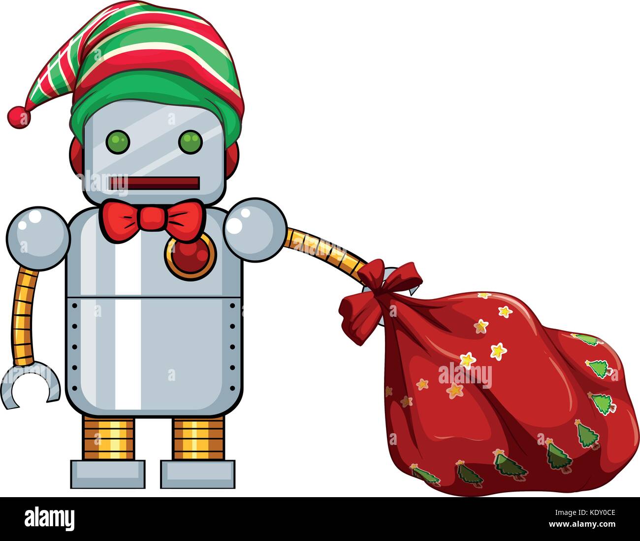 Robot theme vector graphic Stock Vector Images - Alamy