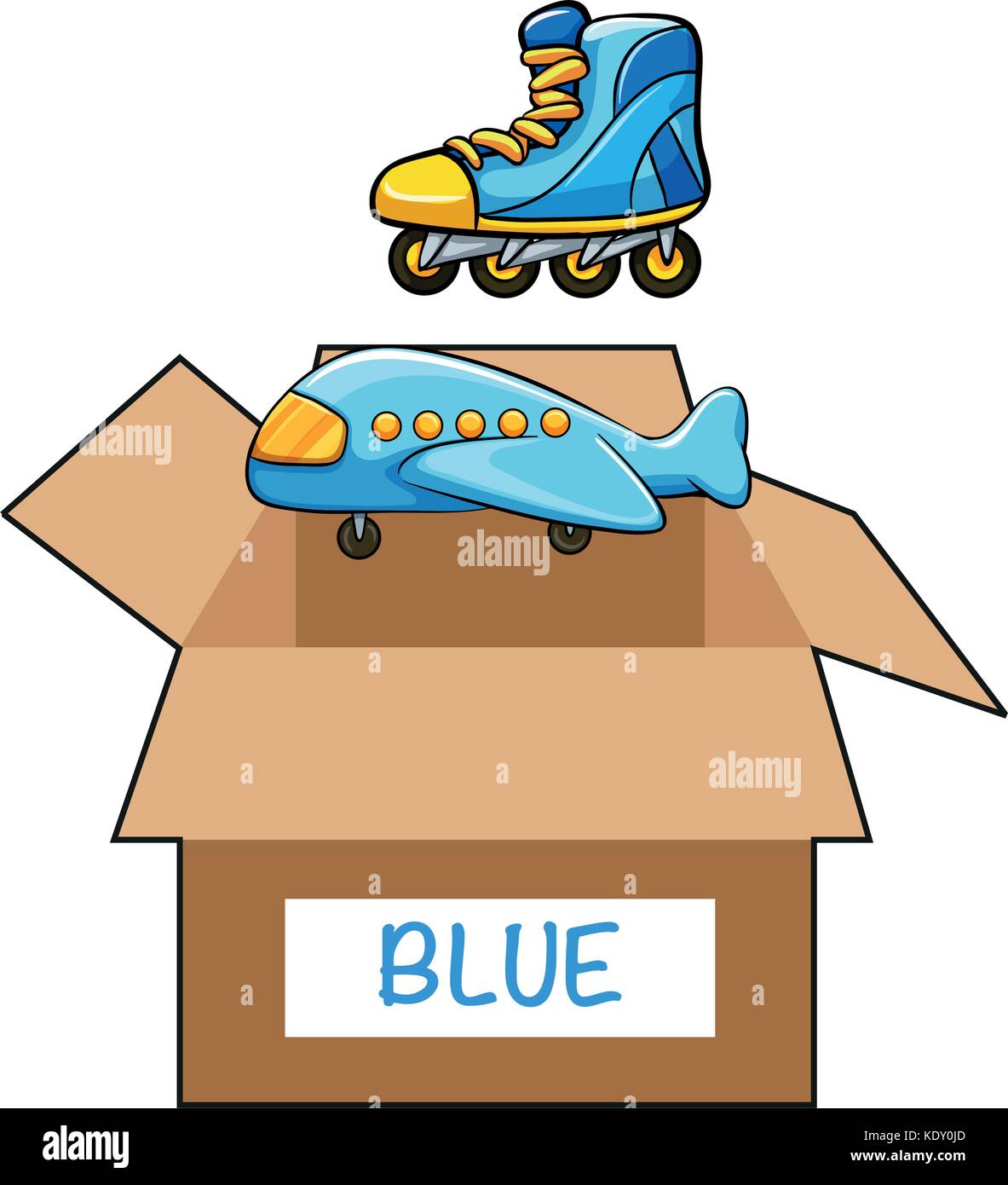 Cardboardbox Stock Vector Images - Alamy