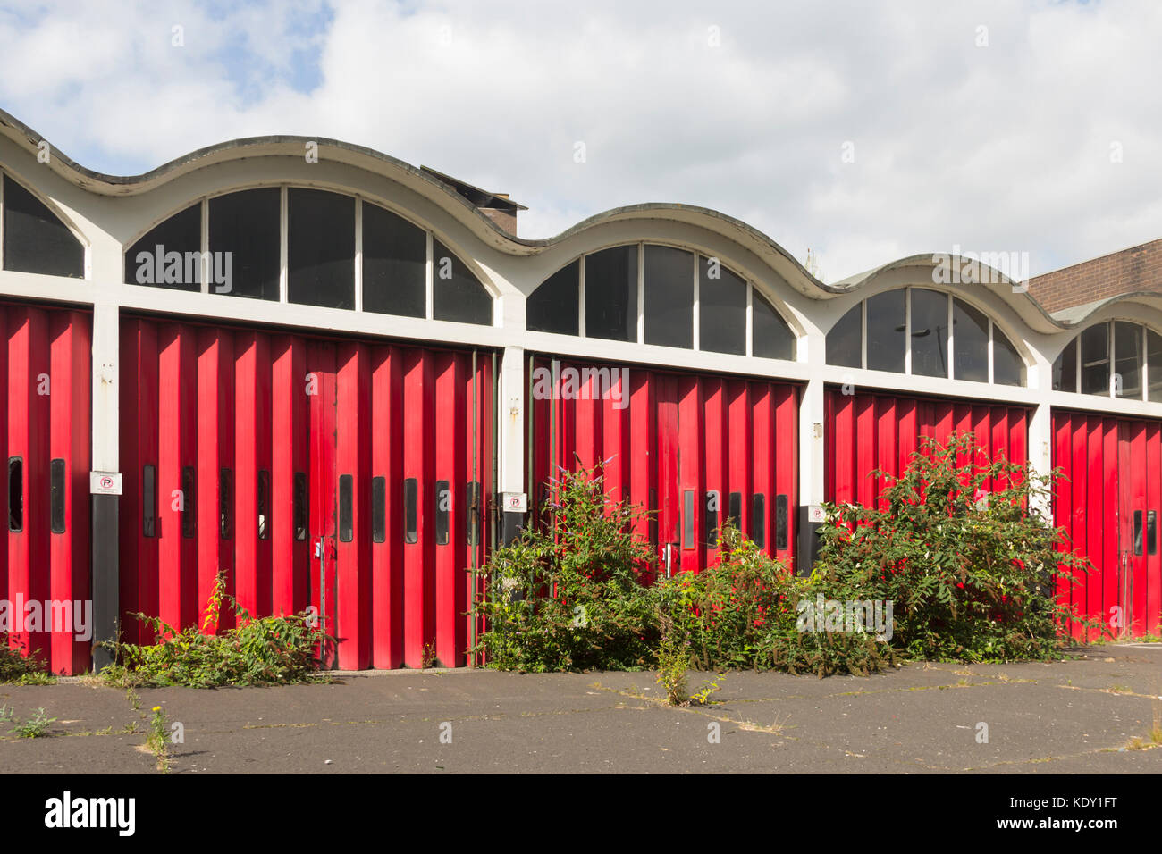 Former Bury fire station on The Rock, Bury., Greater Manchester. The ...