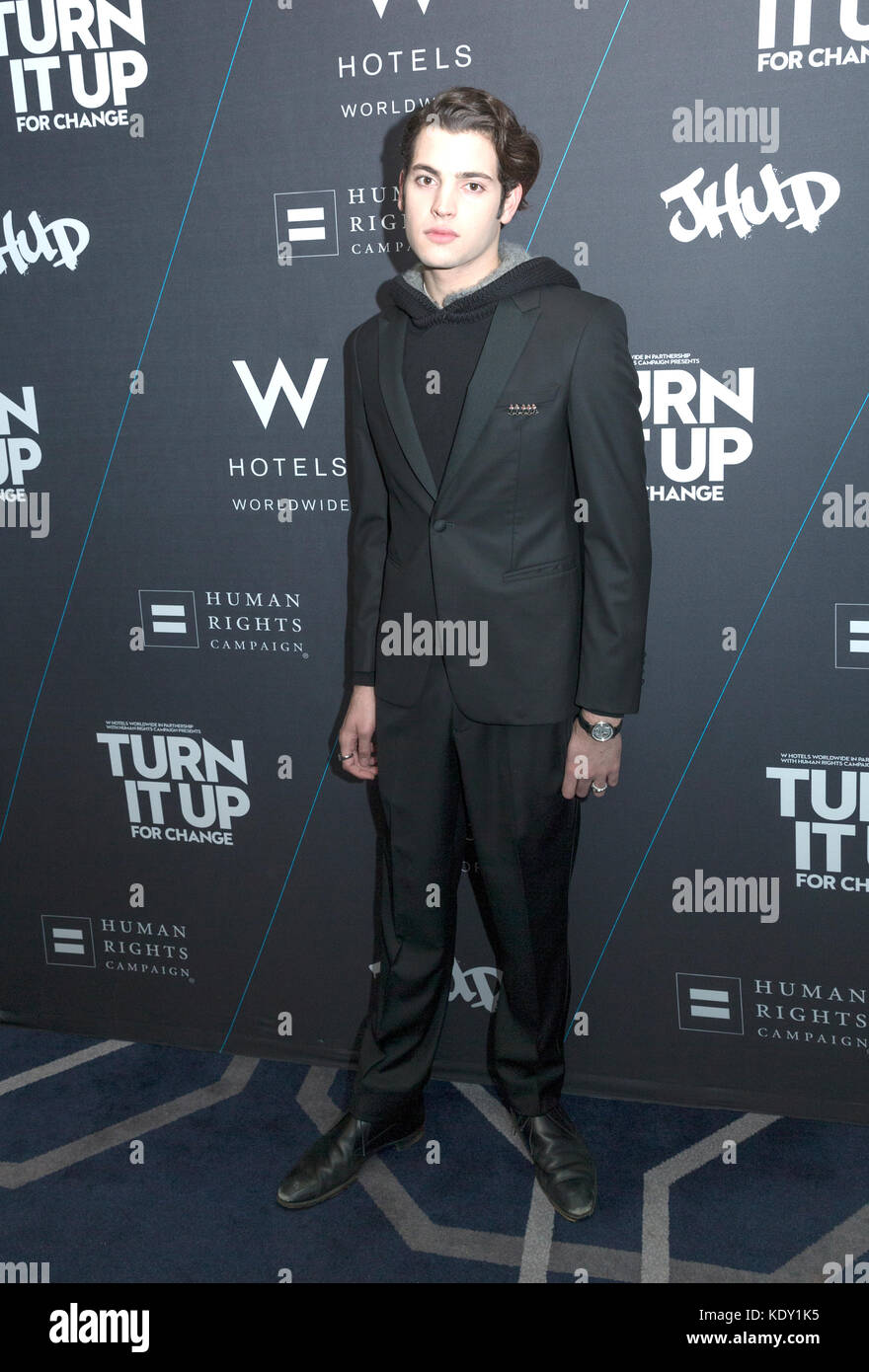 New York, NY - October 21, 2014: Peter Brant Jr. attends the W Hotels ...