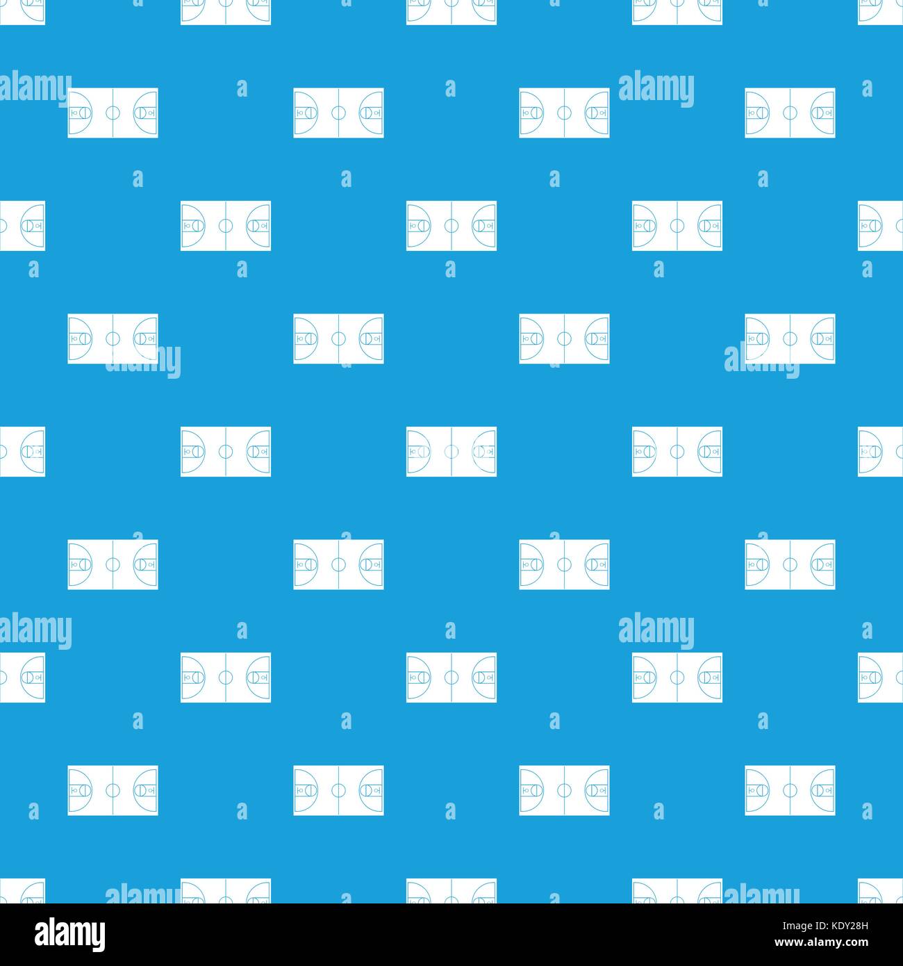 Basketball field pattern seamless blue Stock Vector Image & Art - Alamy