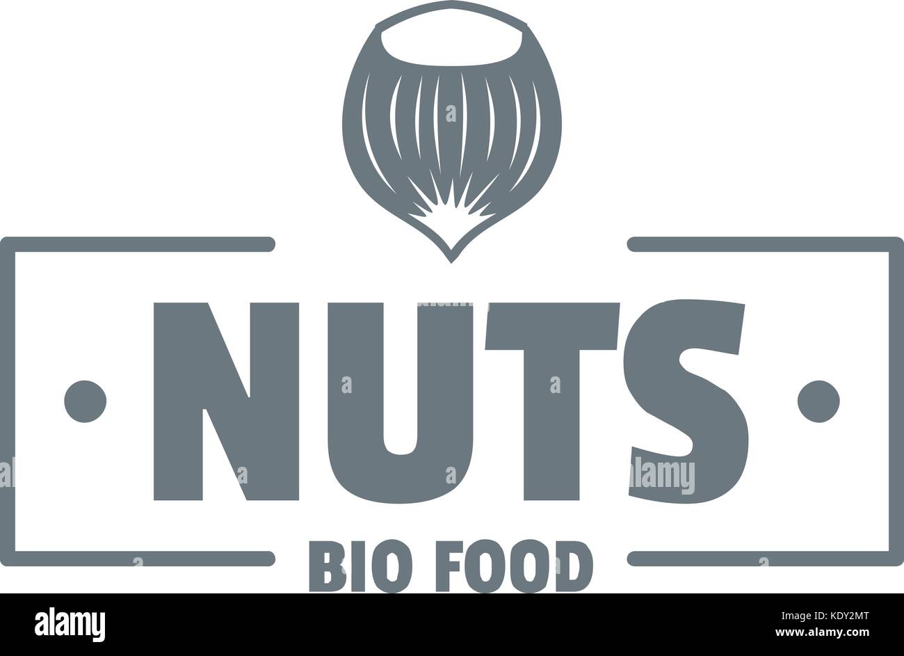 Nut food logo, vintage style Stock Vector Image & Art - Alamy