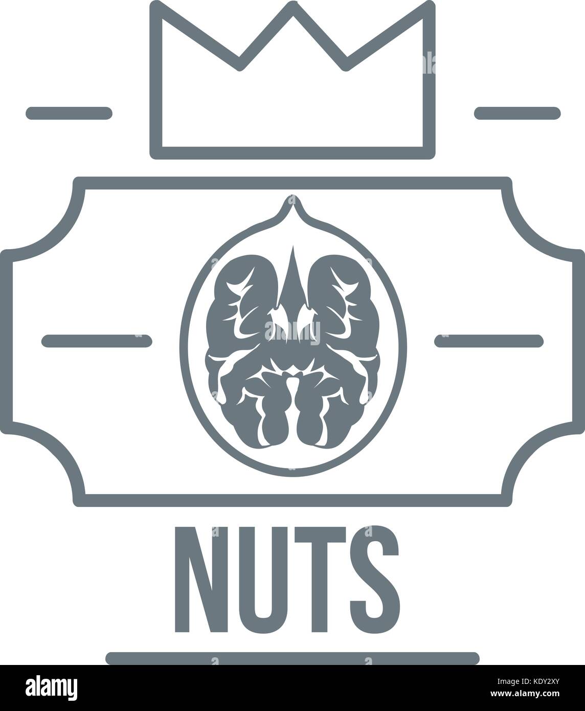 Walnut logo, vintage style Stock Vector Image & Art - Alamy