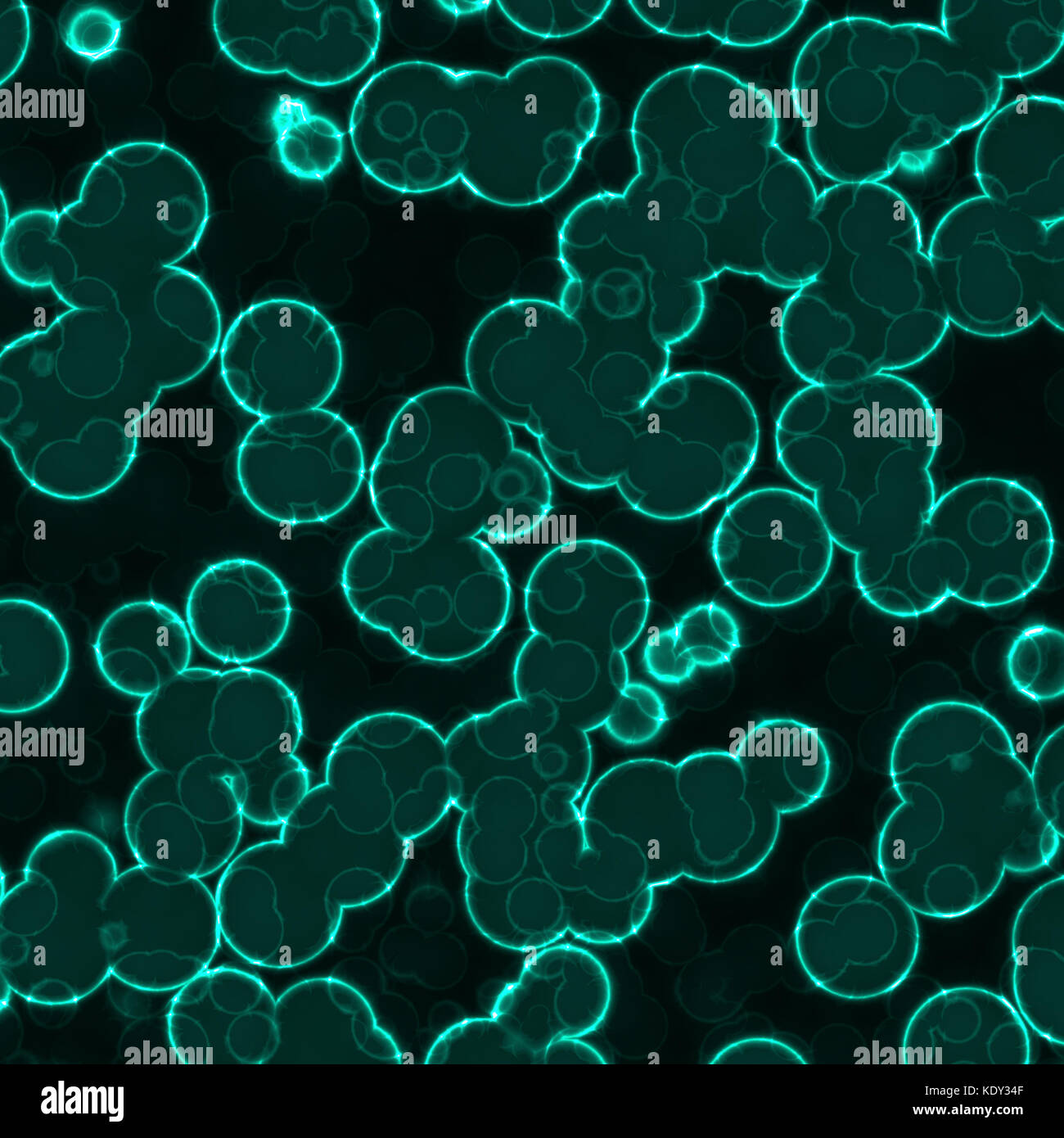 Virus microbe under microscope cells hi-res stock photography and ...