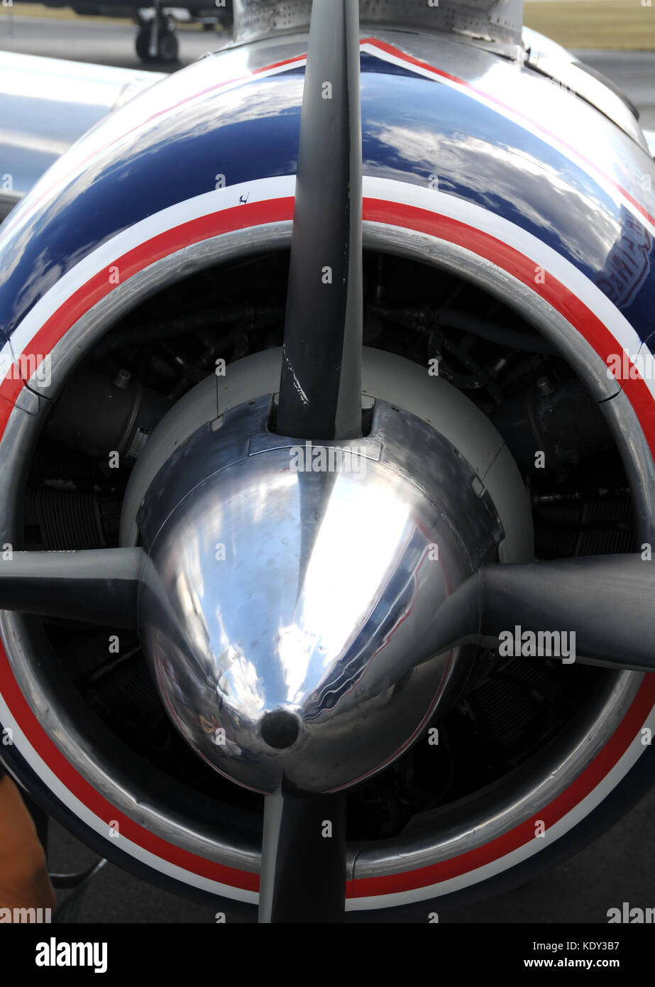 Propeller of turboprop machine hi-res stock photography and images - Alamy