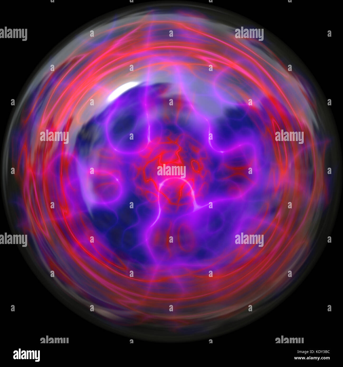 Plasma ball isolated hi-res stock photography and images - Alamy
