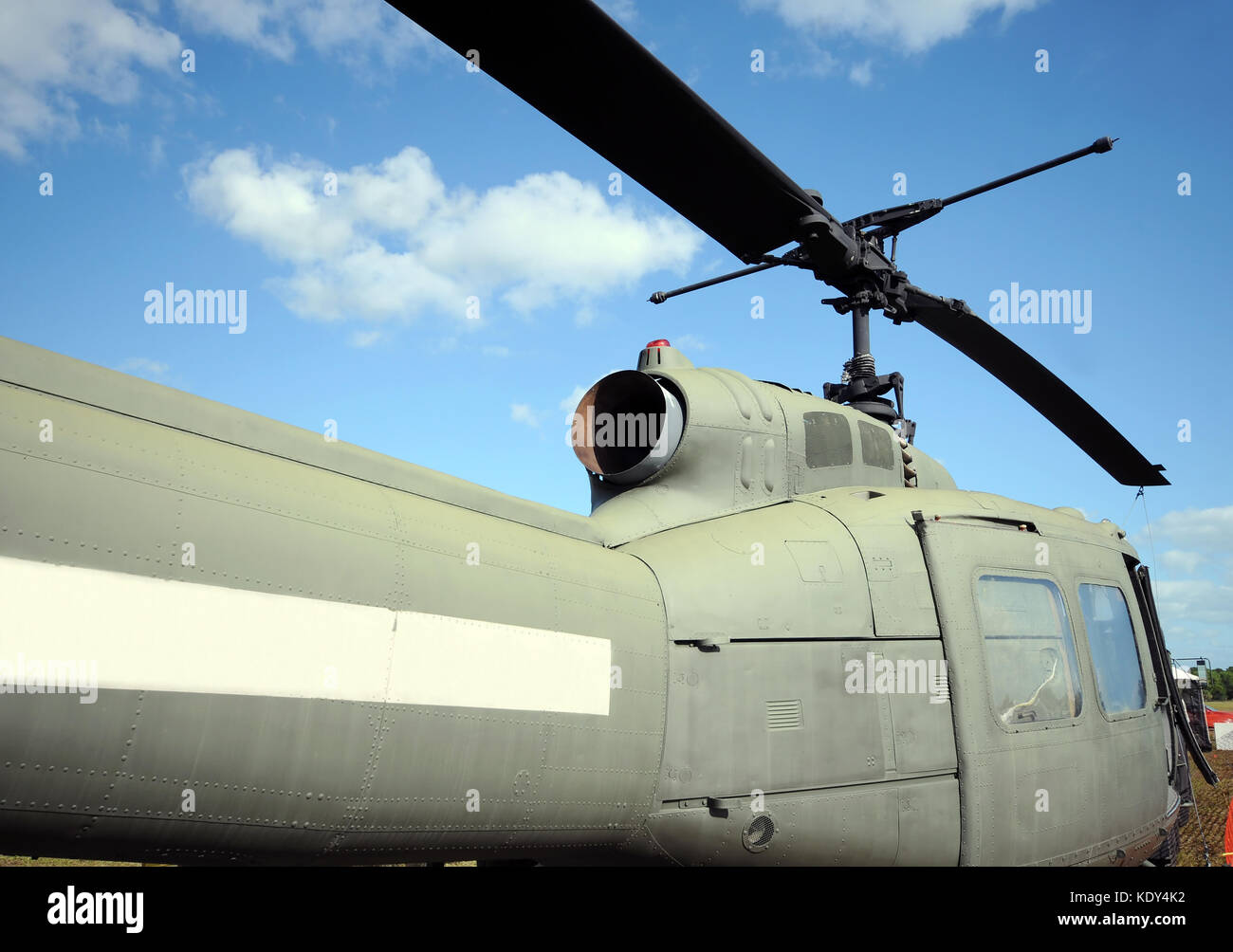 Vietnam War era military helicopter Stock Photo - Alamy