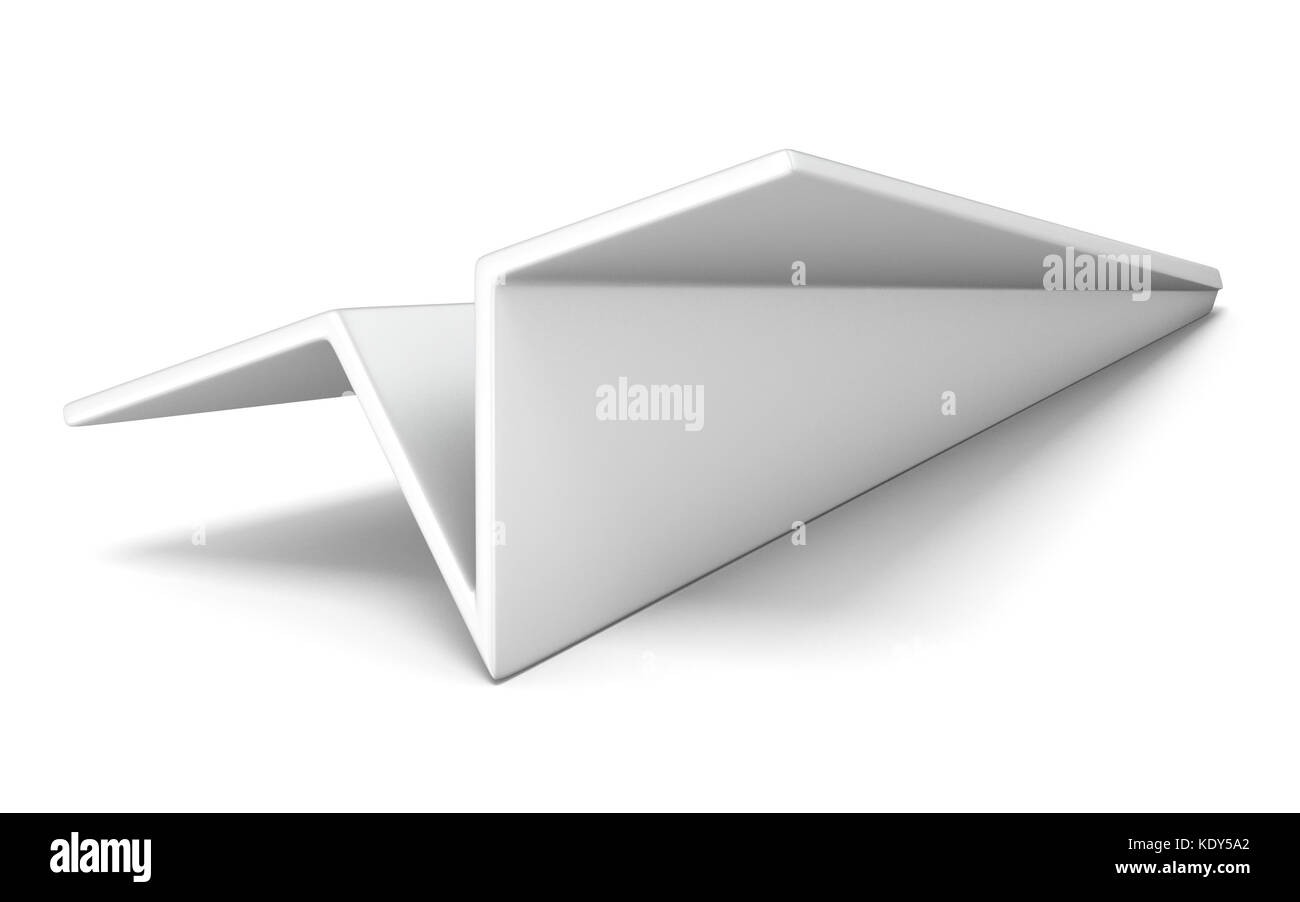 Paper plane 3D render illustration isolated on white background Stock ...