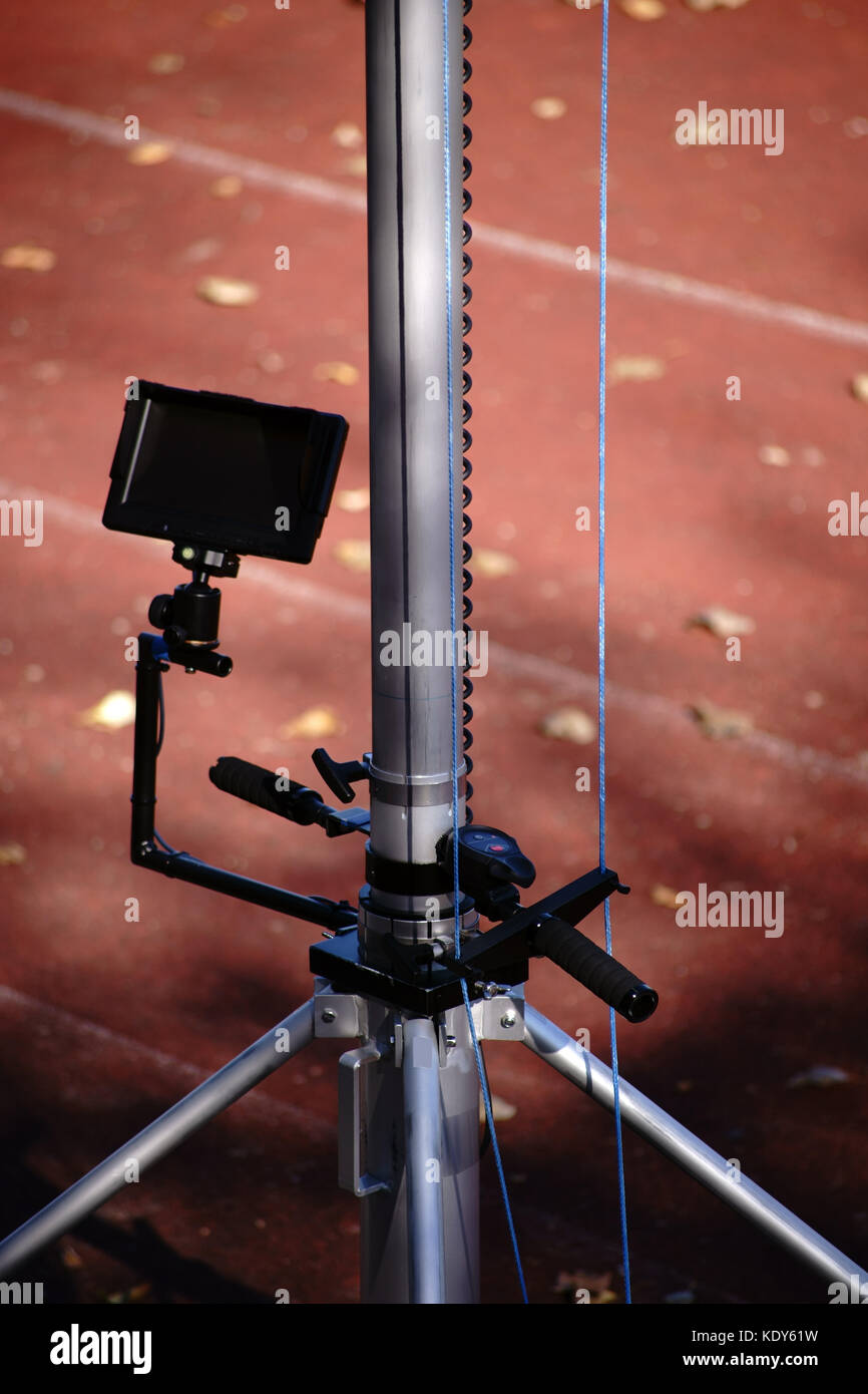 A high camera position for top view from 5m height Stock Photo - Alamy