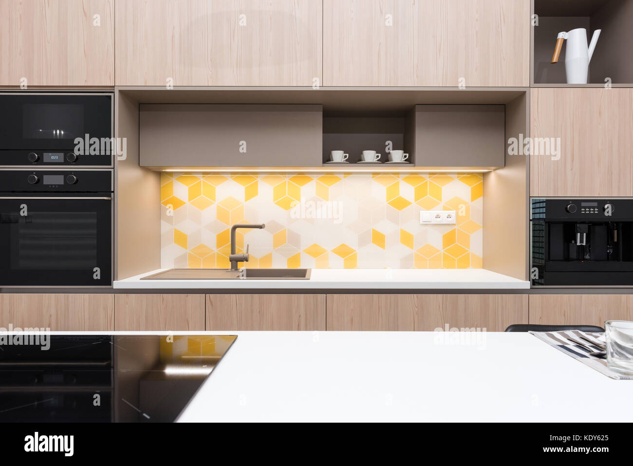 Kitchen room interior hi-res stock photography and images - Alamy