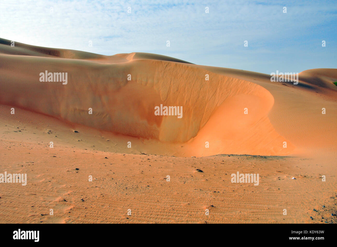 Arabian desert wind