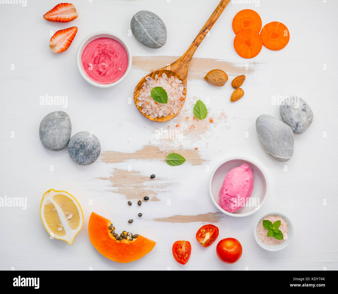 Carrot scrub hi-res stock photography and images - Alamy